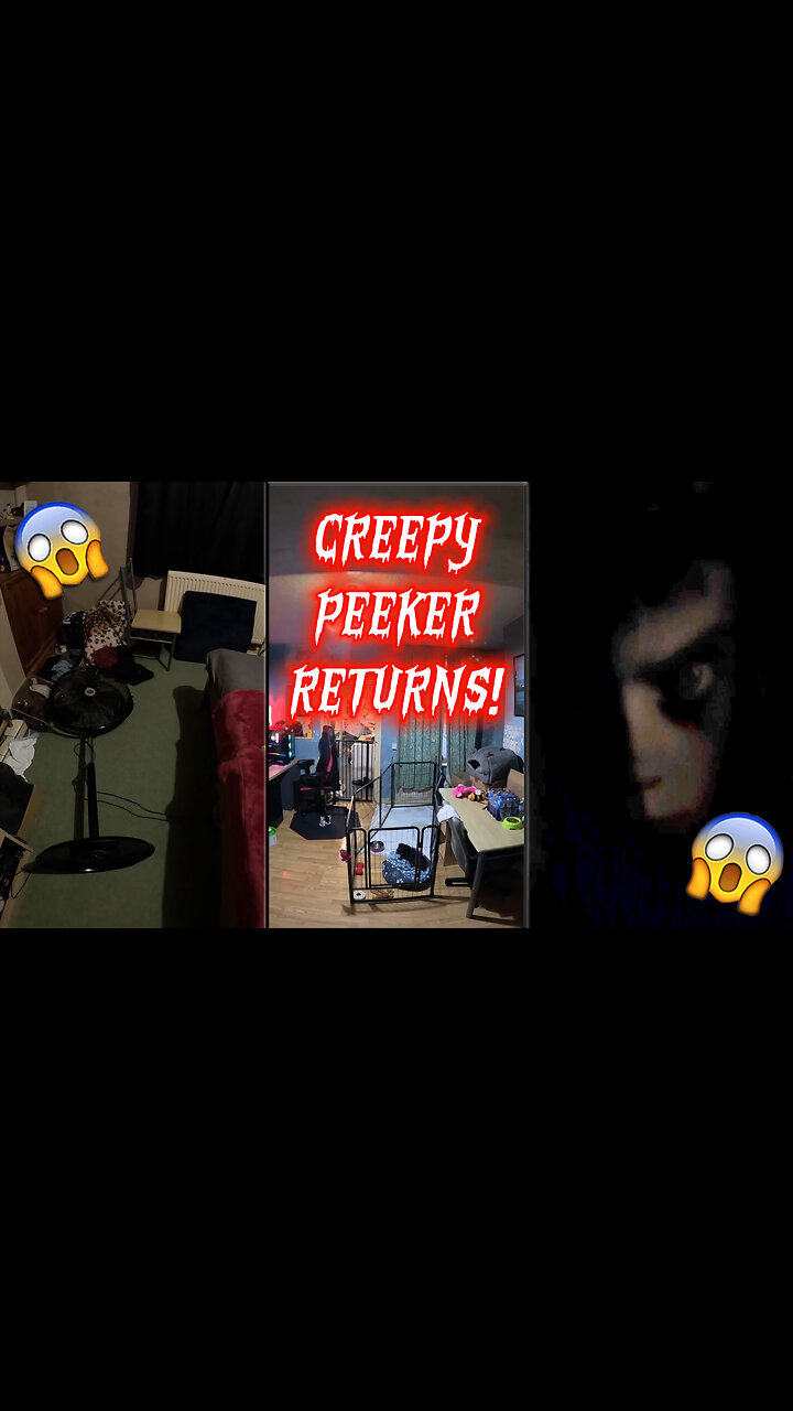 Creepy Peeker Returns! Shocking Activity & Ghostly Boy Caught Lurking ...