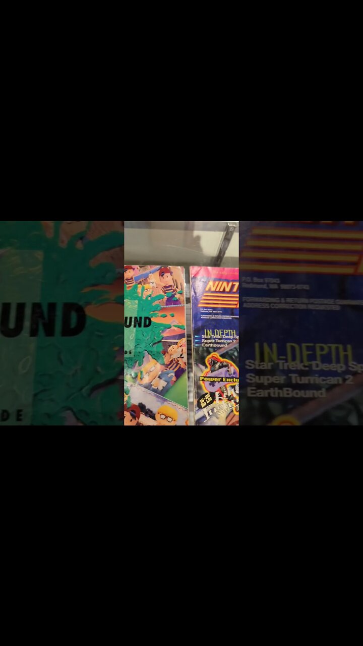 SUPER RARE! Earthbound with Players Guide & Japanese Banpresto Figures