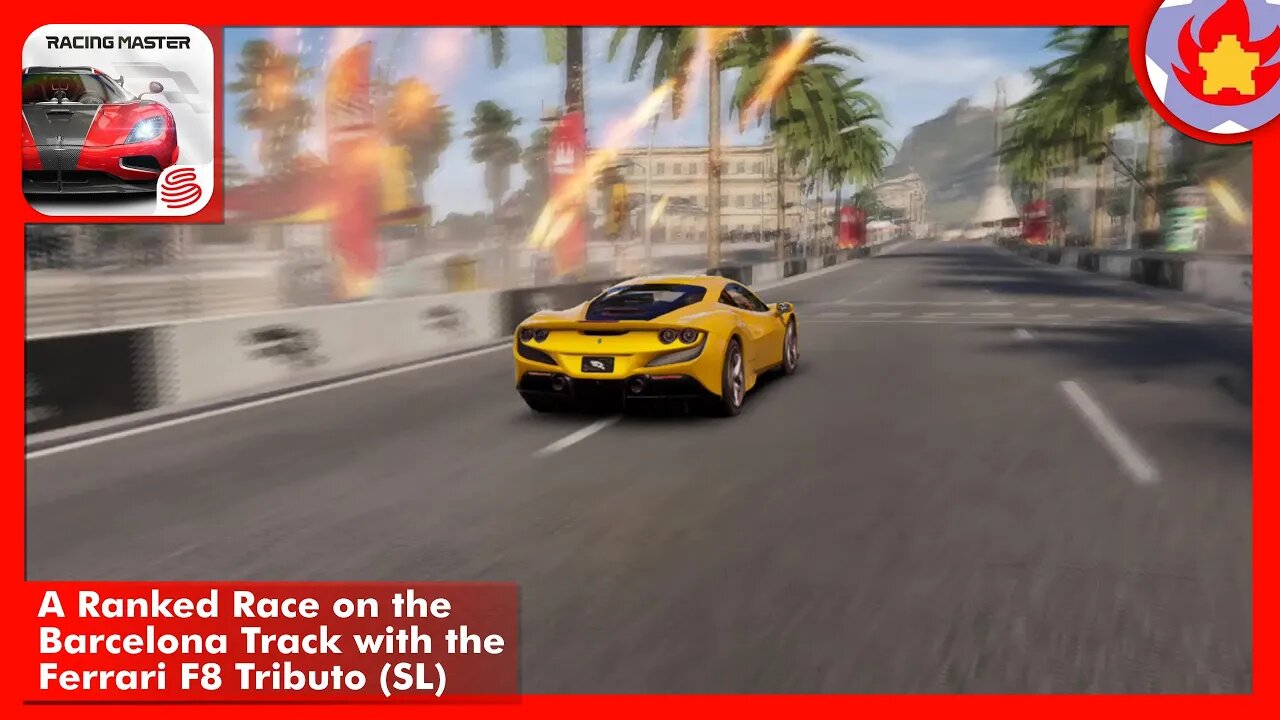 A Ranked Race on the Barcelona Track with the Ferrari F8 Tributo (SL ...