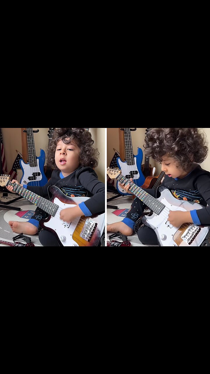 Rockstar kid shocks with impromptu morning performance