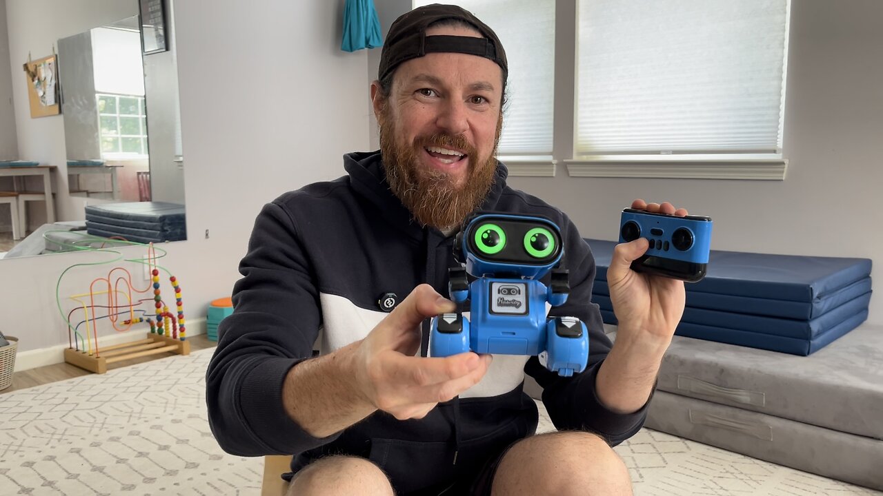 Rechargeable Remote-Controlled Robot for Kids, RC Robots with Record ...