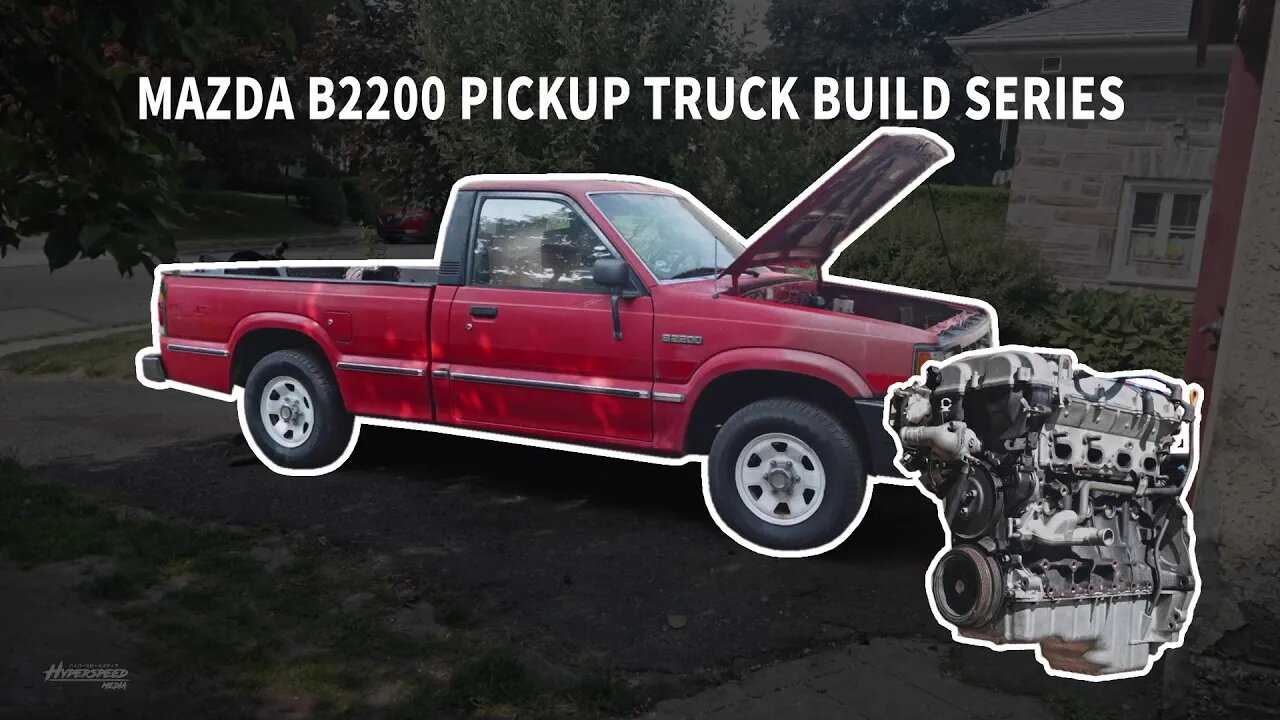 Mazda B2200 Pickup Truck Turbo BP 1.8L Engine Build Series Part 001 ...