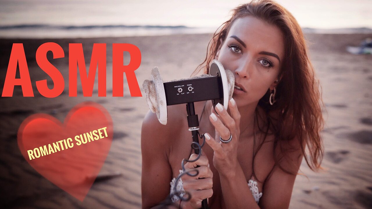 ASMR Gina Carla ️ Sunset Beach Sounds! Greece Edition