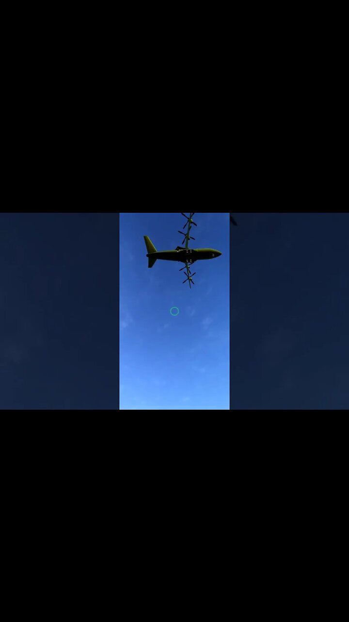 PV-40 Dropping from the sky | Turboprop Flight Simulator #shorts