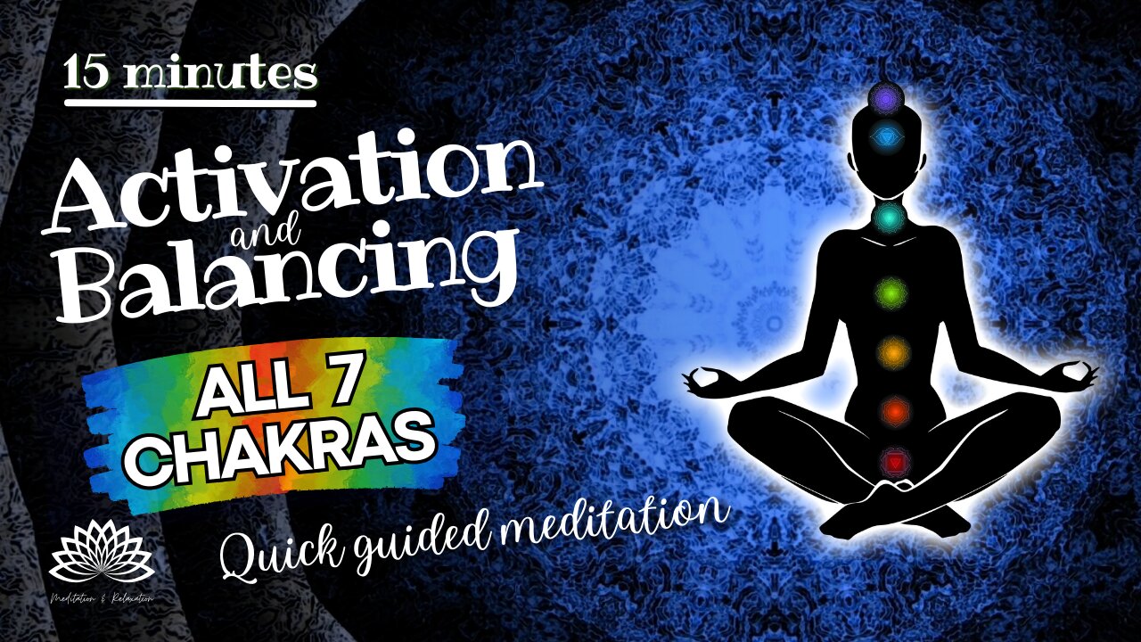 The 7 Chakras Alignment and Activation Guided Meditation ️🧡💛💚💙💜🤍