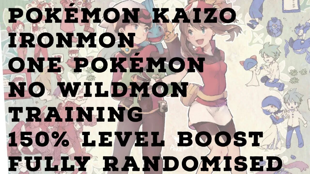 Pokémon Kaizo Ironmon Challenge Ruby Live Stream (16+ resets) (Kilo ...
