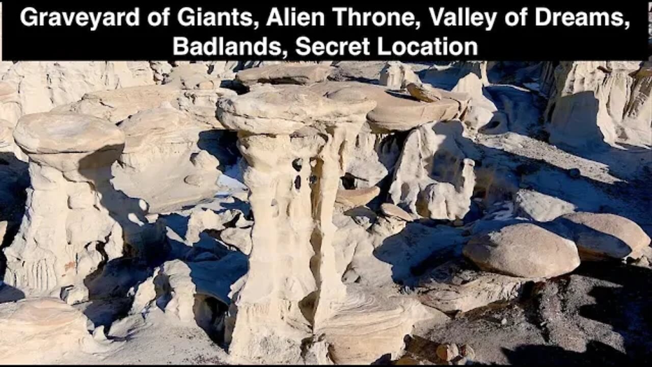 Graveyard of Giants, Alien Throne, Valley of Dreams, Badlands, Secret ...