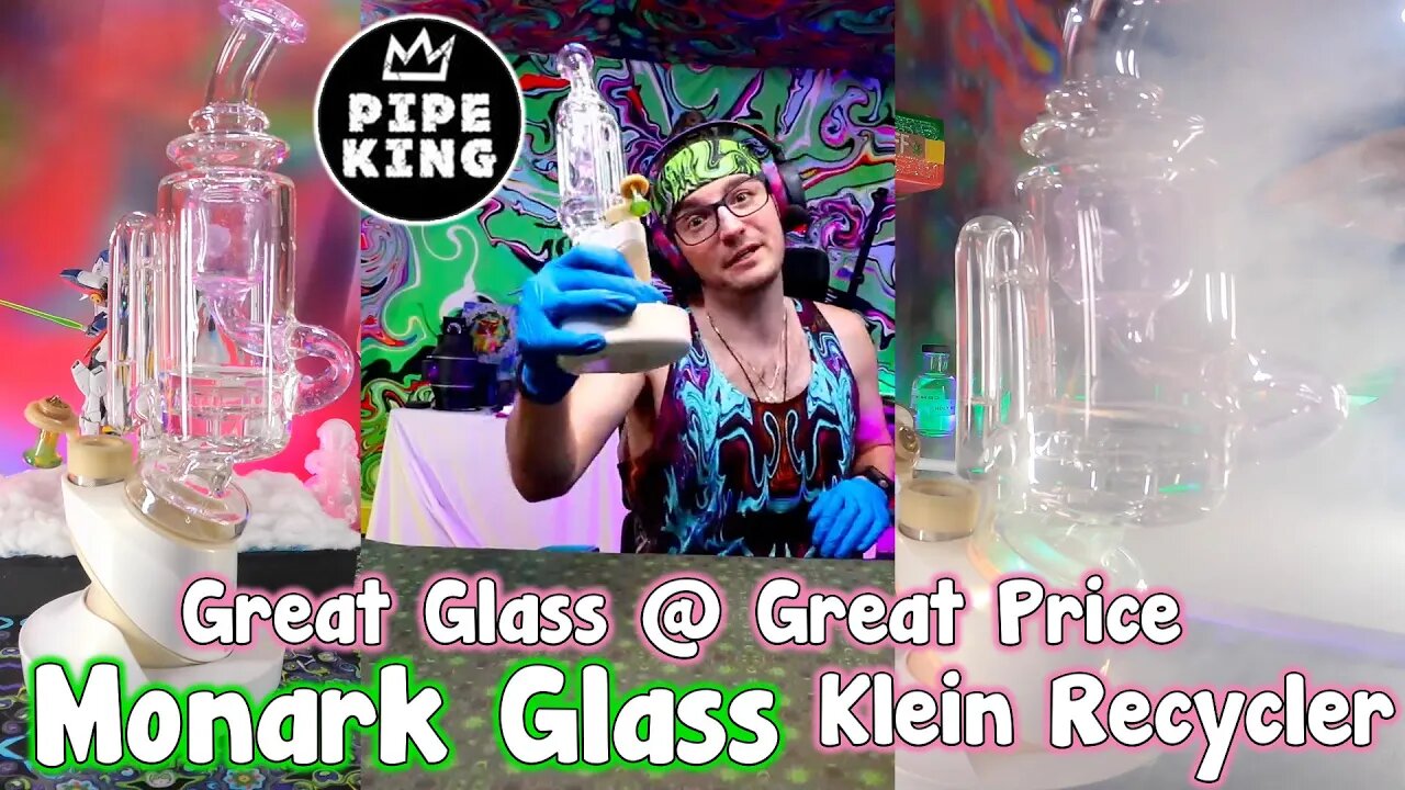 (ThePipeKing) Monark Glass Klein Recycler! 20% Off Orders W/ Link In ...