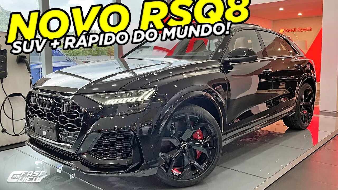 NOVO AUDI RSQ8 2023 É UM TESÃO EM PERFORMANCE COM MOTOR V8 DE 600 CV E ...