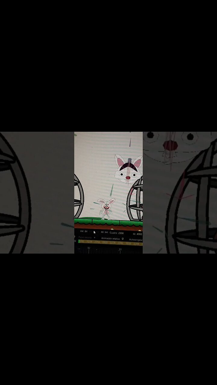 El Hermano De Pou 4 proceso de animación ☆ REMAKE ☆ #short