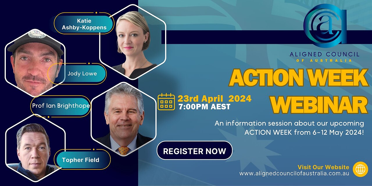 ACA - Action Week Webinar 23rd of April Feat. Topher Field, Jody Lowe ...
