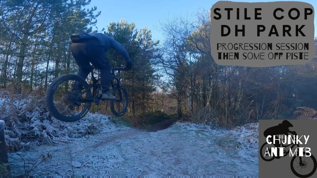 Staffordshire MTB | Stile Cop DH Park | Progression Session then some ...