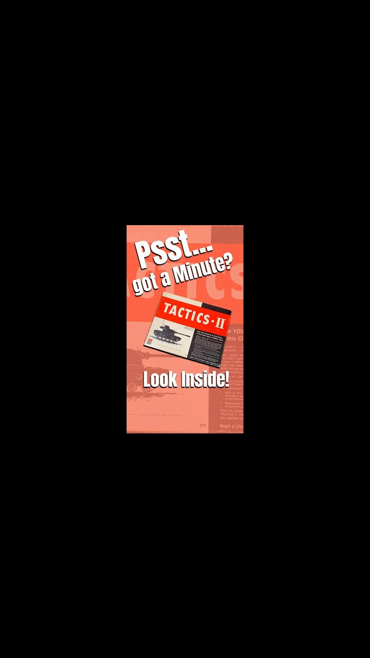 Tactics II : A quick look at the contents of the Classic