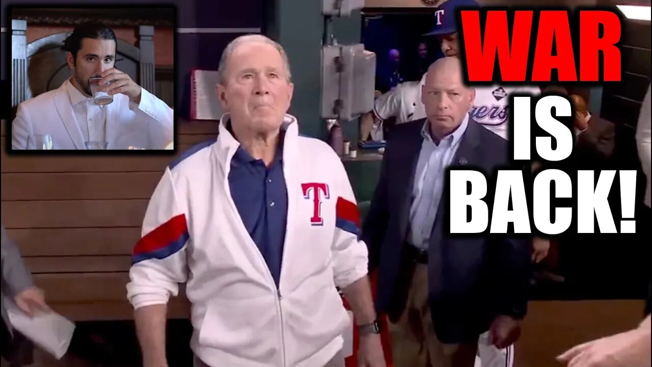 George W. Bush First Pitch In World Series: War Is Back! Elon Musk ...