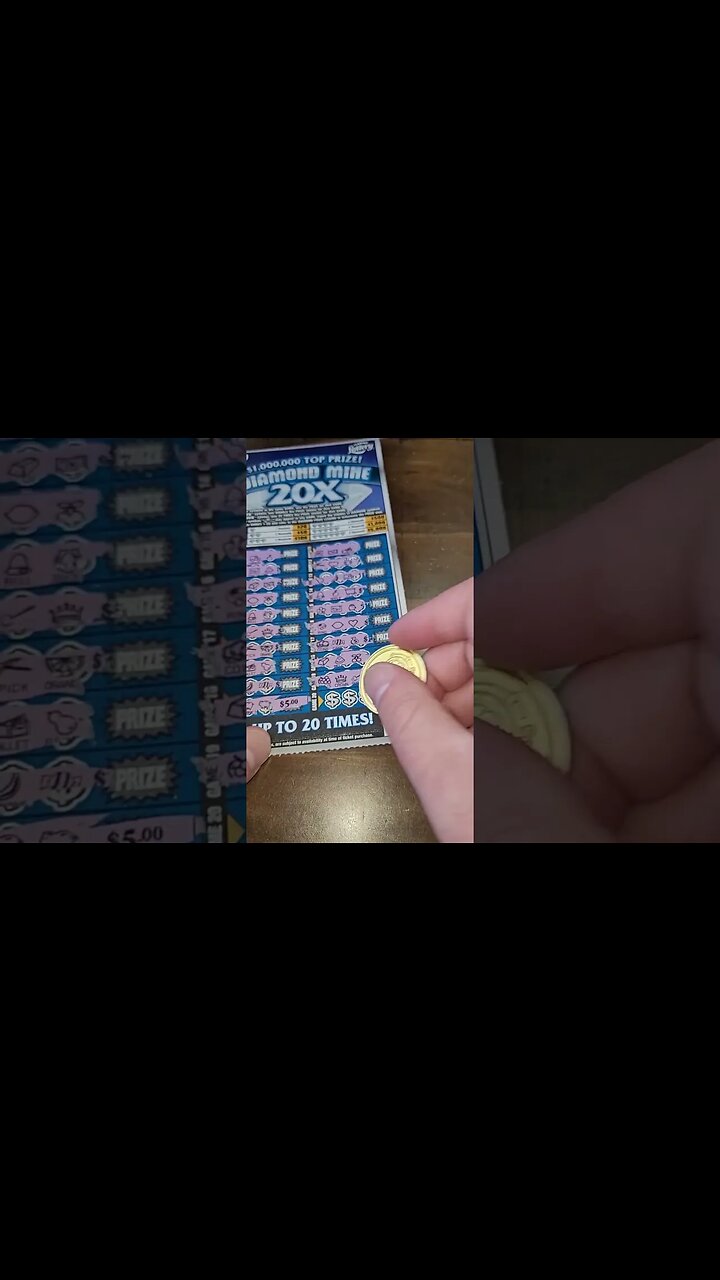 Florida Lottery Tickets Diamond Mind 20X Scratch Offs!