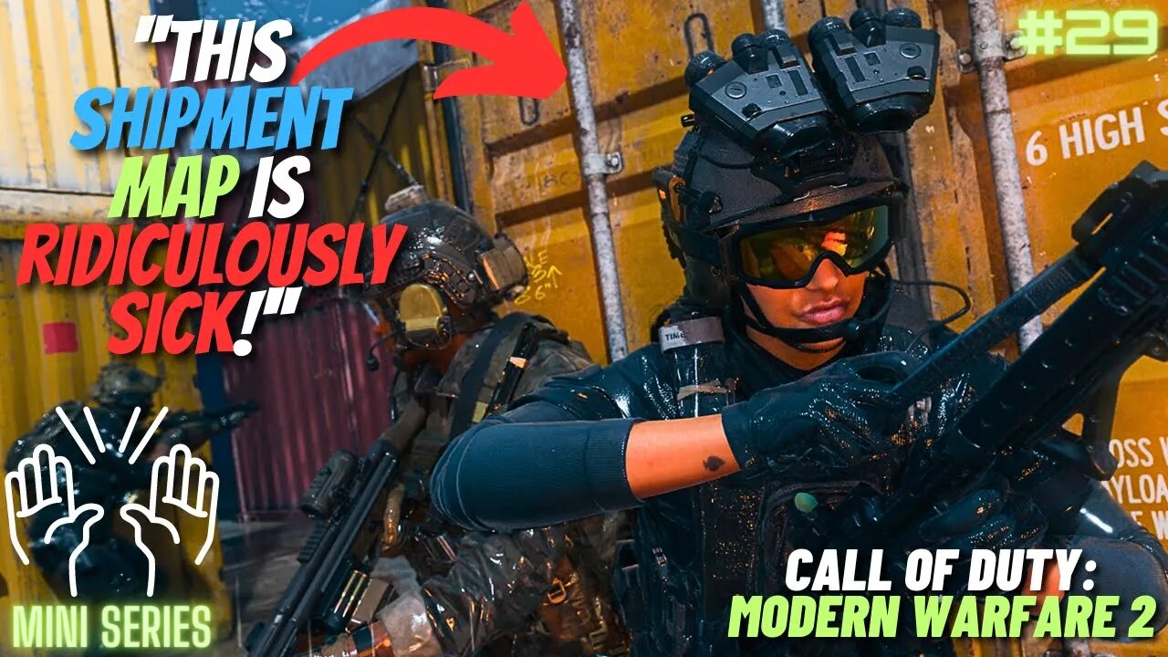 OMG! THIS SHIPMENT MAP IS INSANE!! #Headshots [Call of Duty: Modern ...