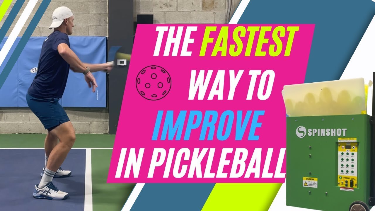 Improve Your Pickleball Game FAST, My Top 5 Best Ball Machine Drills ...