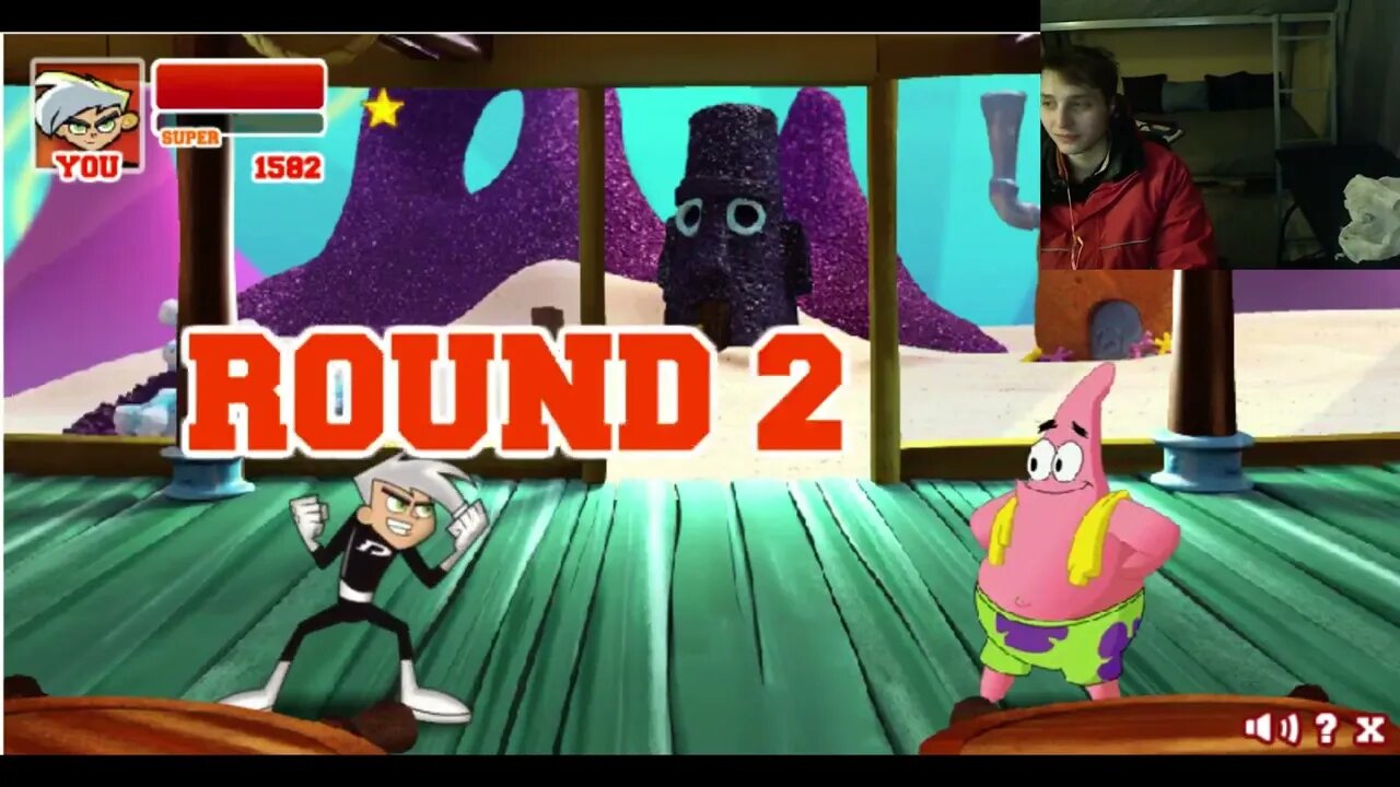Patrick Star VS Danny Phantom In A Nickelodeon Super Brawl 2 Battle ...