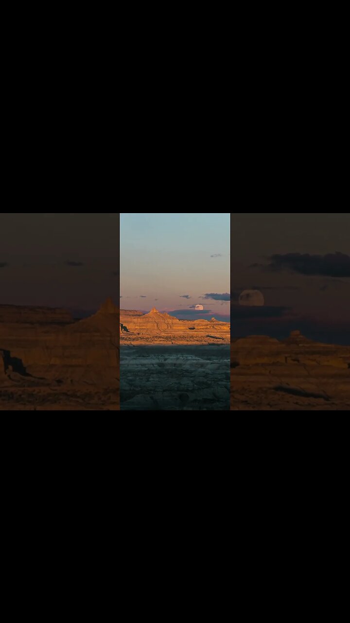 Full Moon / Sunset Photography - First Full Moon 2023 (Landscape)