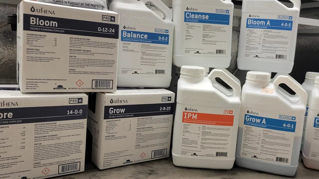 Testing Athena Pro Line - DIY Drip System - Veg plants BIGGER & FASTER ...