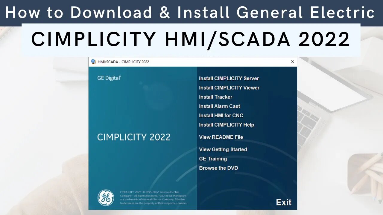 How to Download & Install General Electric CIMPLICITY HMI/SCADA v2022 ...