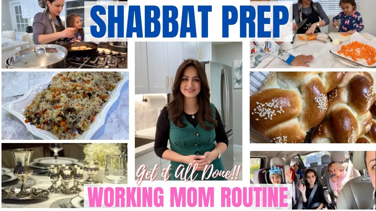 Shabbat Meal Prep Working Mom Routine Get It All Done Shabbat Recipes ...