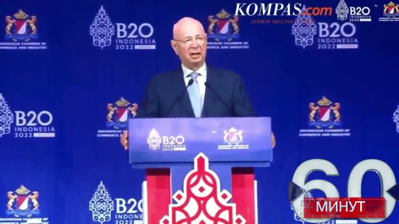 WEF Klaus Schwab admits at the G20 summit that globalization is over ...