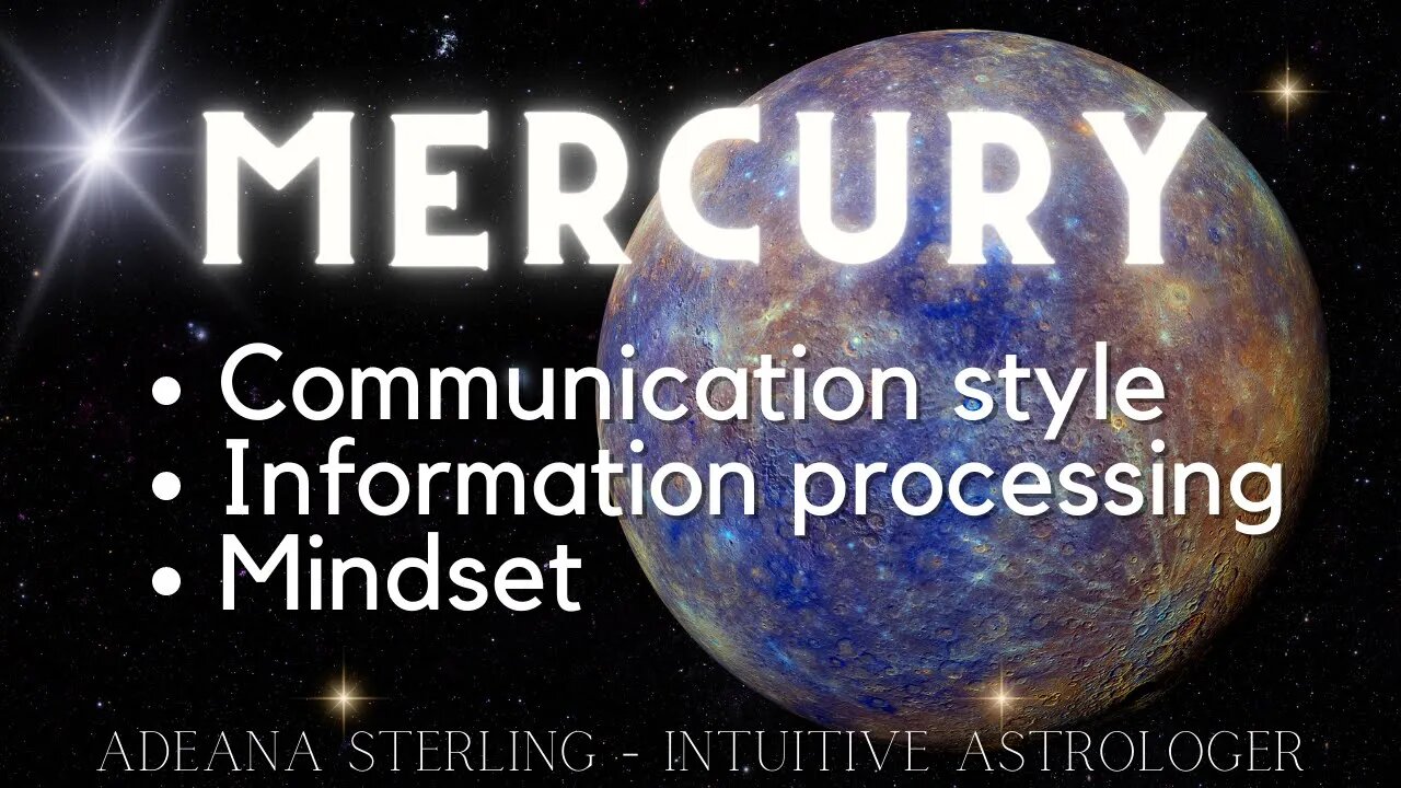 MERCURY in ALL 12 SIGNS - Astrology 101 Series - #astrology #mercury # ...