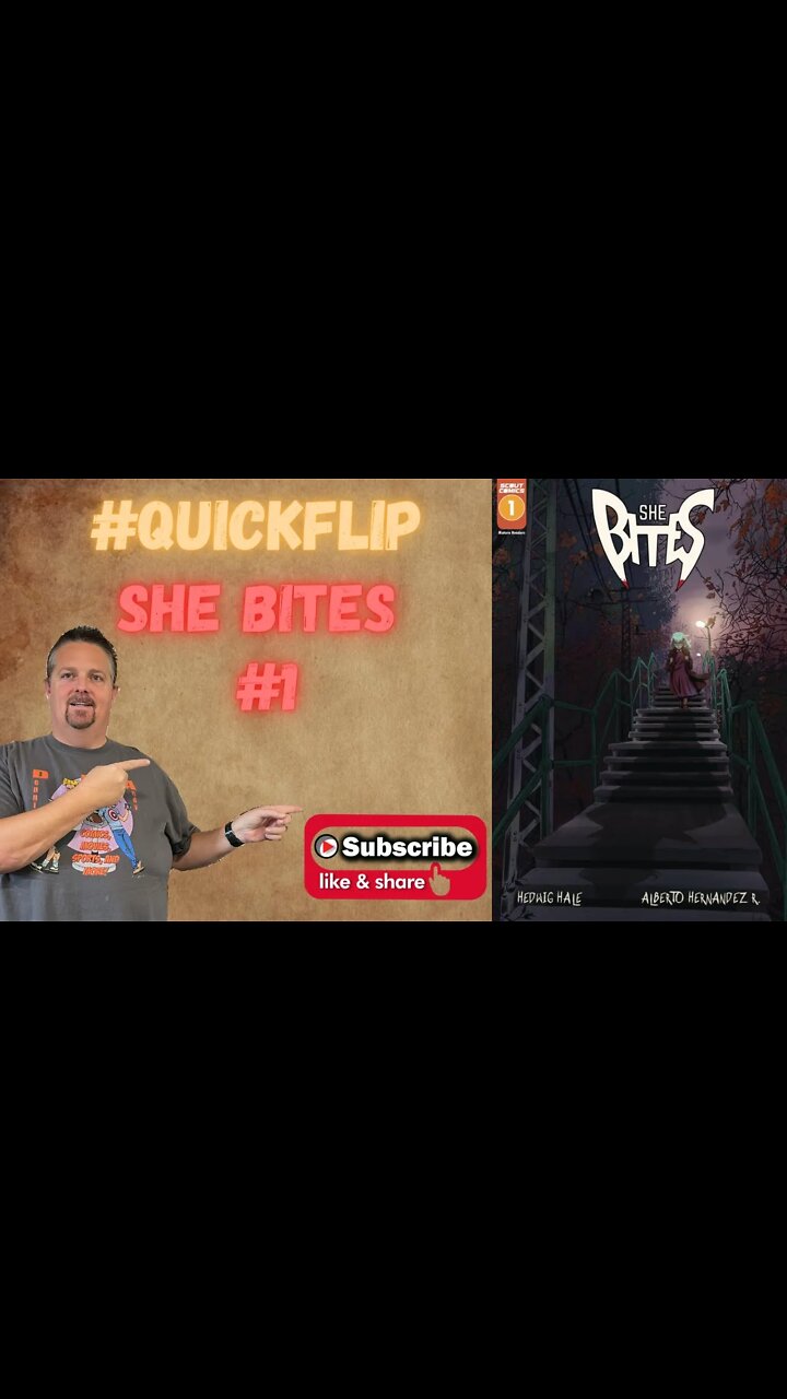 She Bites 1 Scout Comics Quickflip Comic Book Review Hedwig Hale