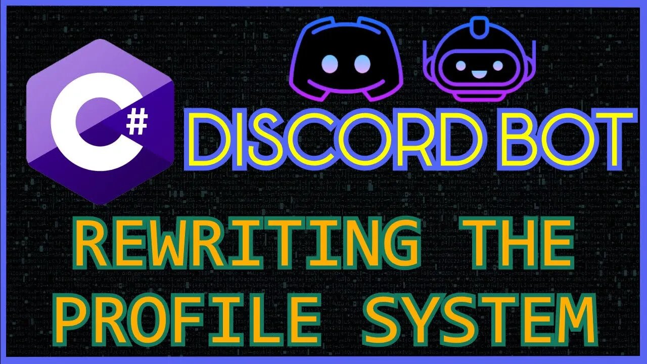 REWRITING THE PROFILE SYSTEM TO WORK WITH A DATABASE (#22)