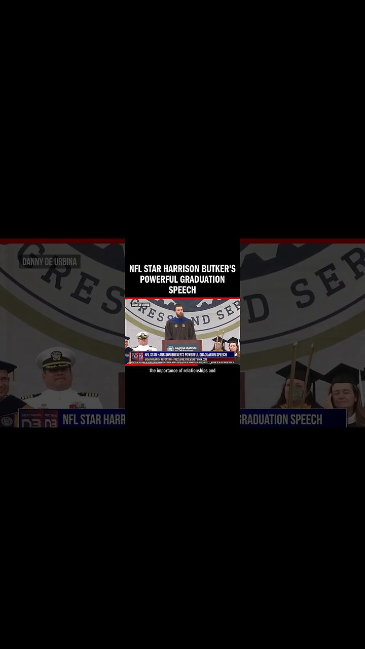 NFL Star Harrison Butker's Powerful Graduation Speech