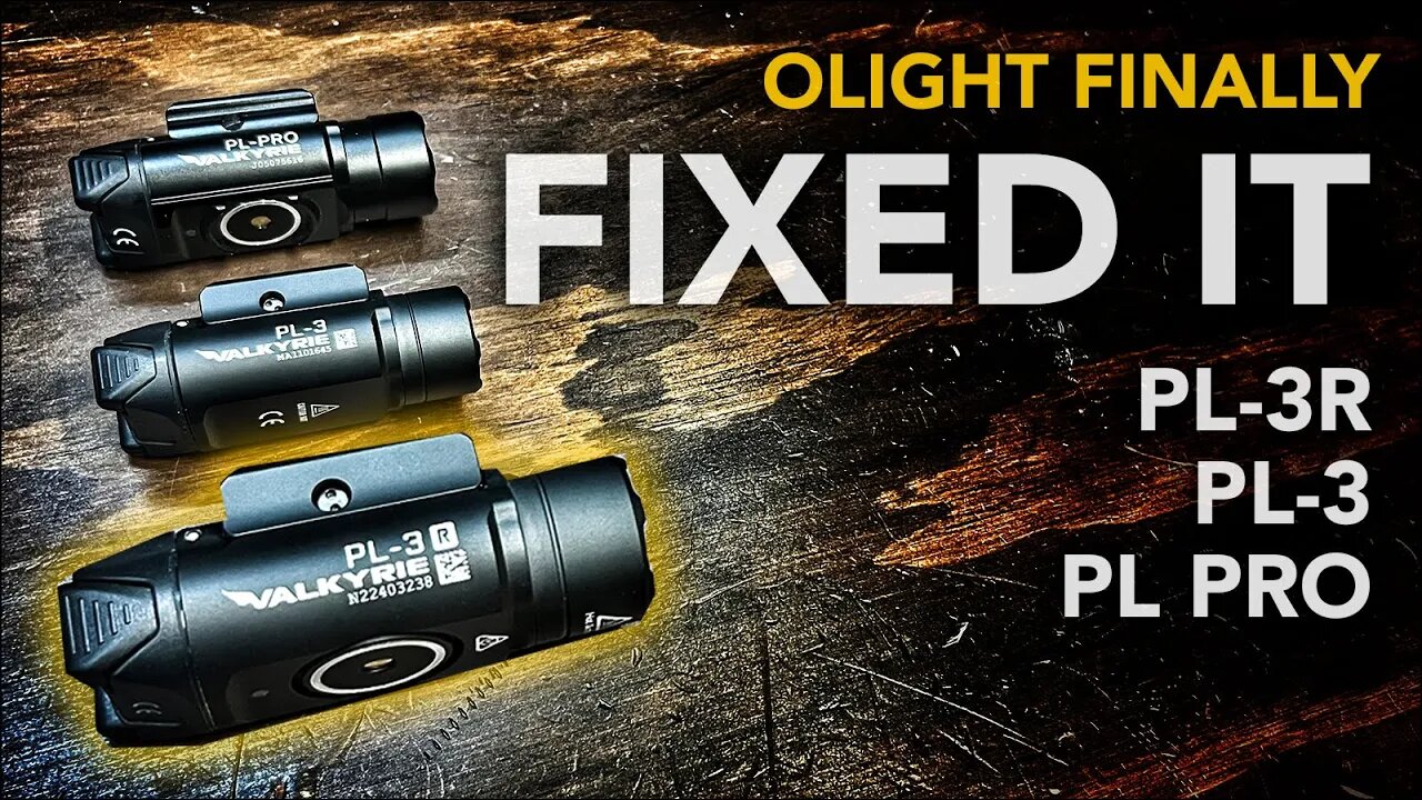 Comparing the PL Models - Olight PL-3R
