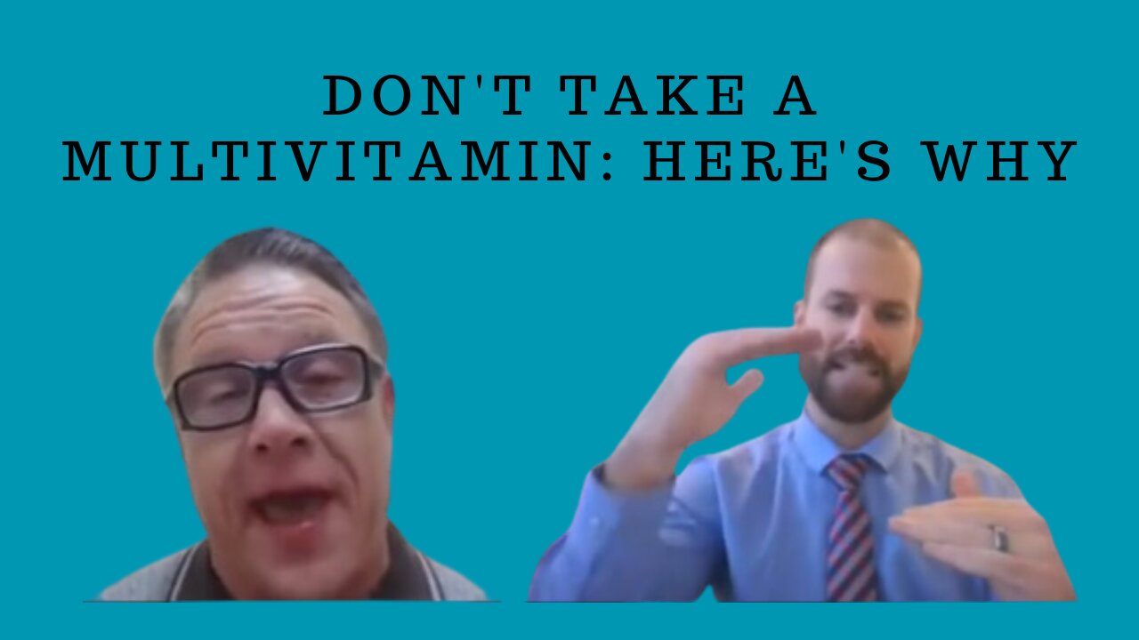😮 Don't Take a Multivitamin: Here's Why with Trevor Love & Shawn ...