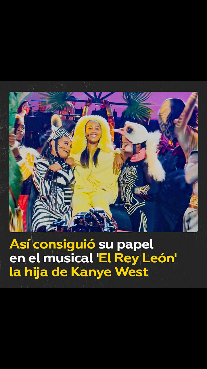 Hija de Kanye West y Kim Kardashian logró el papel de Simba por sus ...
