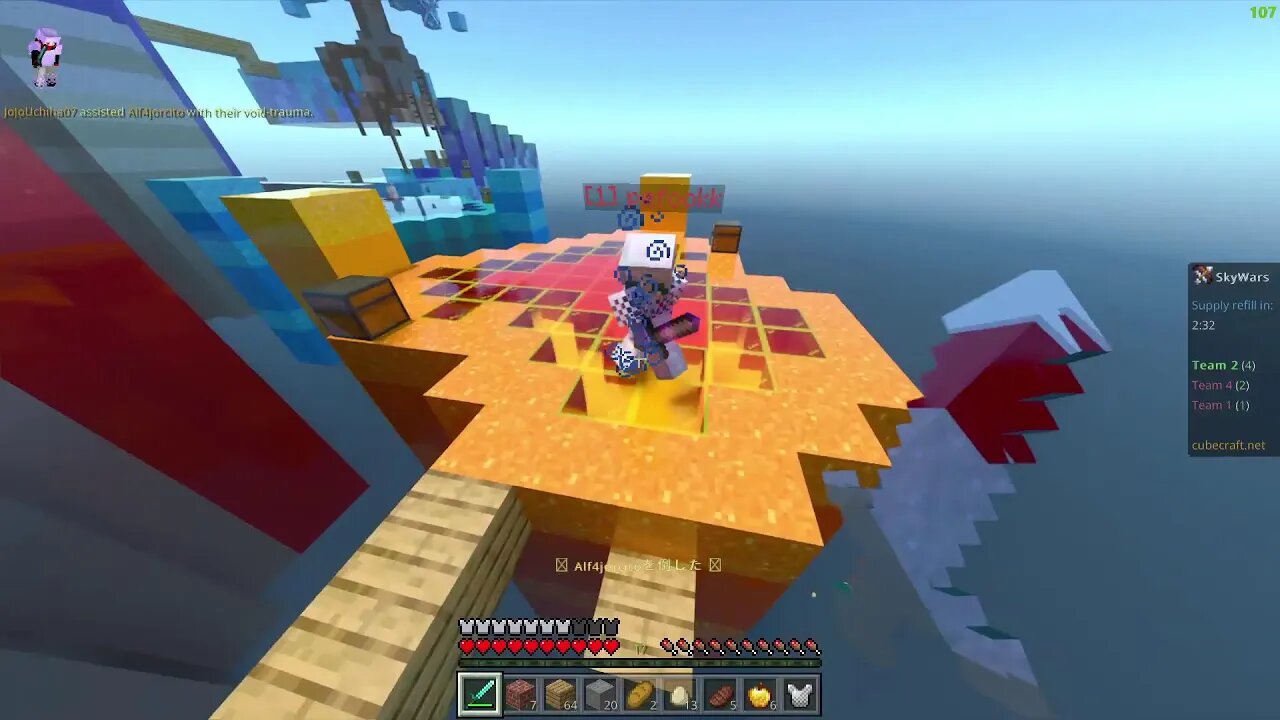 Bedrock bridging = hacking in Java | Cubecraft and Hive Livestream ...