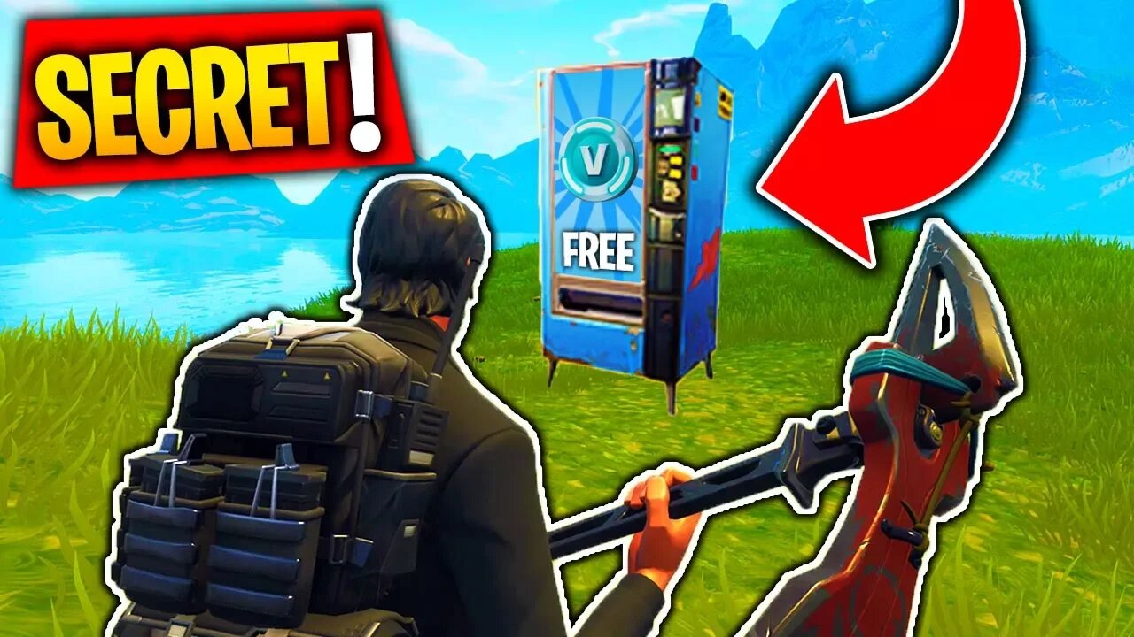 How to Use the New Vending Machine in Fortnite! All Vending Machine ...