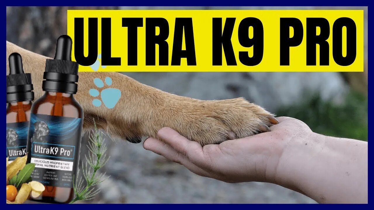 ULTRA K9 PRO REVIEW What is Ultra k9 Pro UltraK9 Pro Ingredients ...