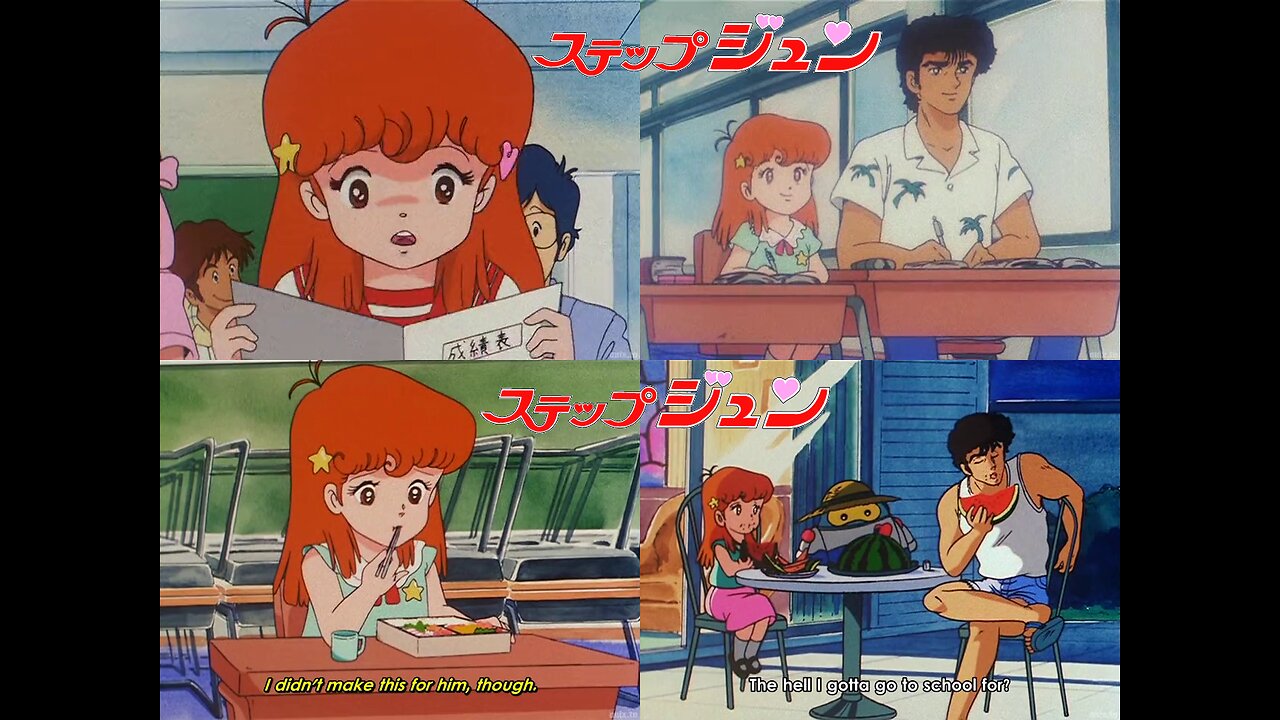 Hai Step Jun (80's Anime) Episode 20 - A Classroom Just for Us ...