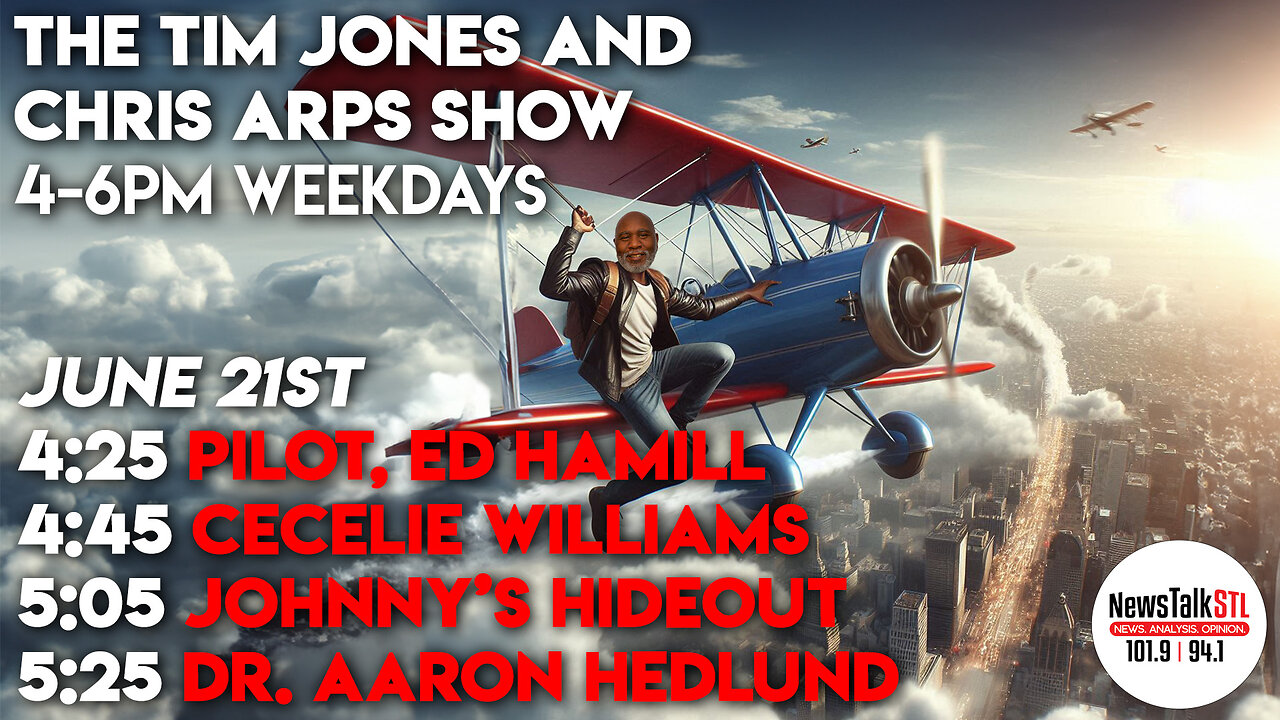 The Tim Jones and Chris Arps Show 06.21.2024 Hamill | Williams | Pogue ...