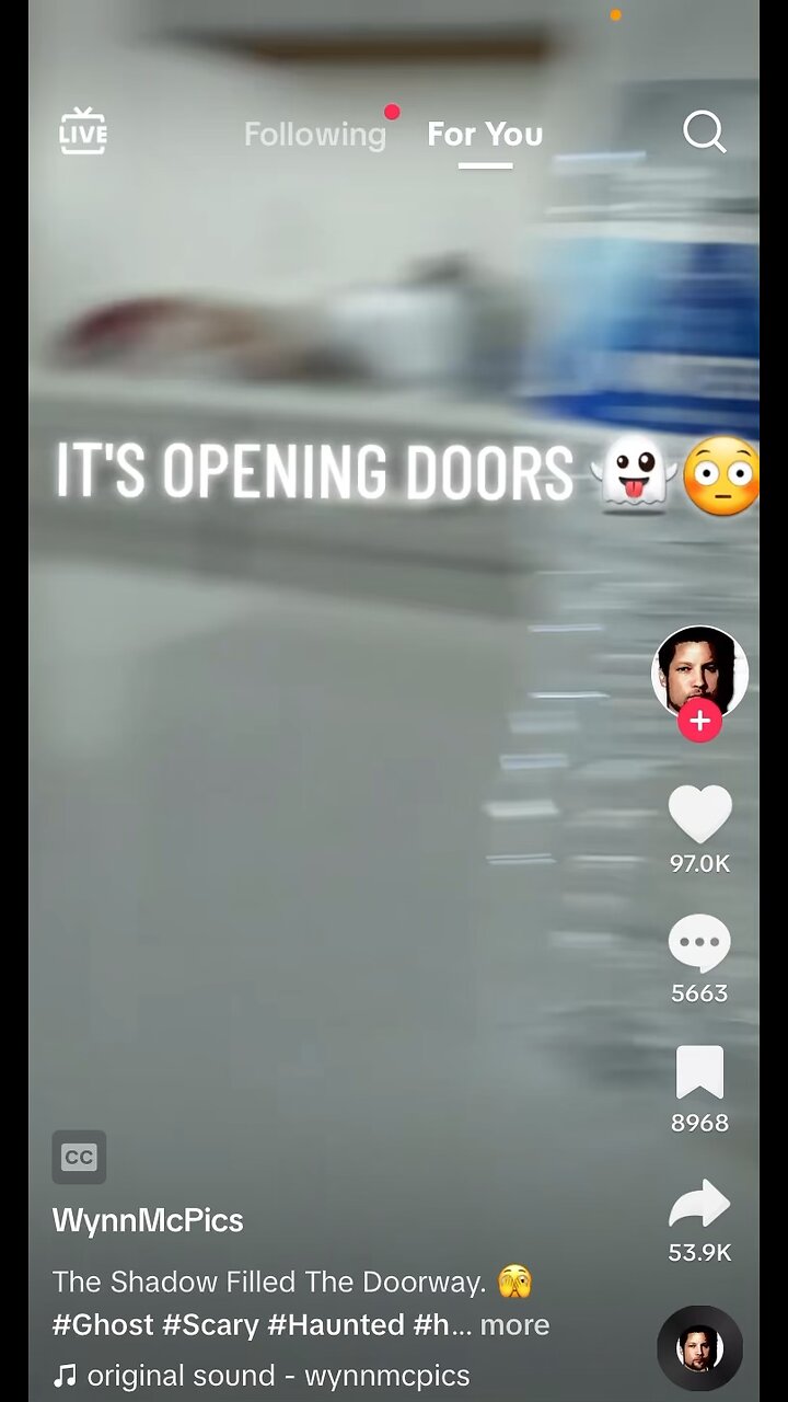 Entity caught on camera