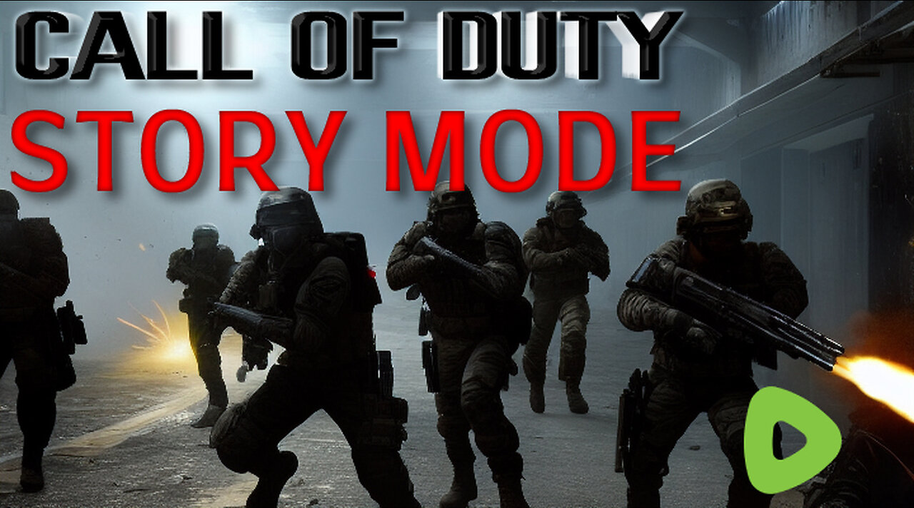 COD Story Mode. First!