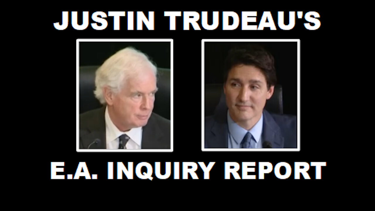 Emergencies Act Inquiry Commissioner's Final Report: Evidence & Lack of ...