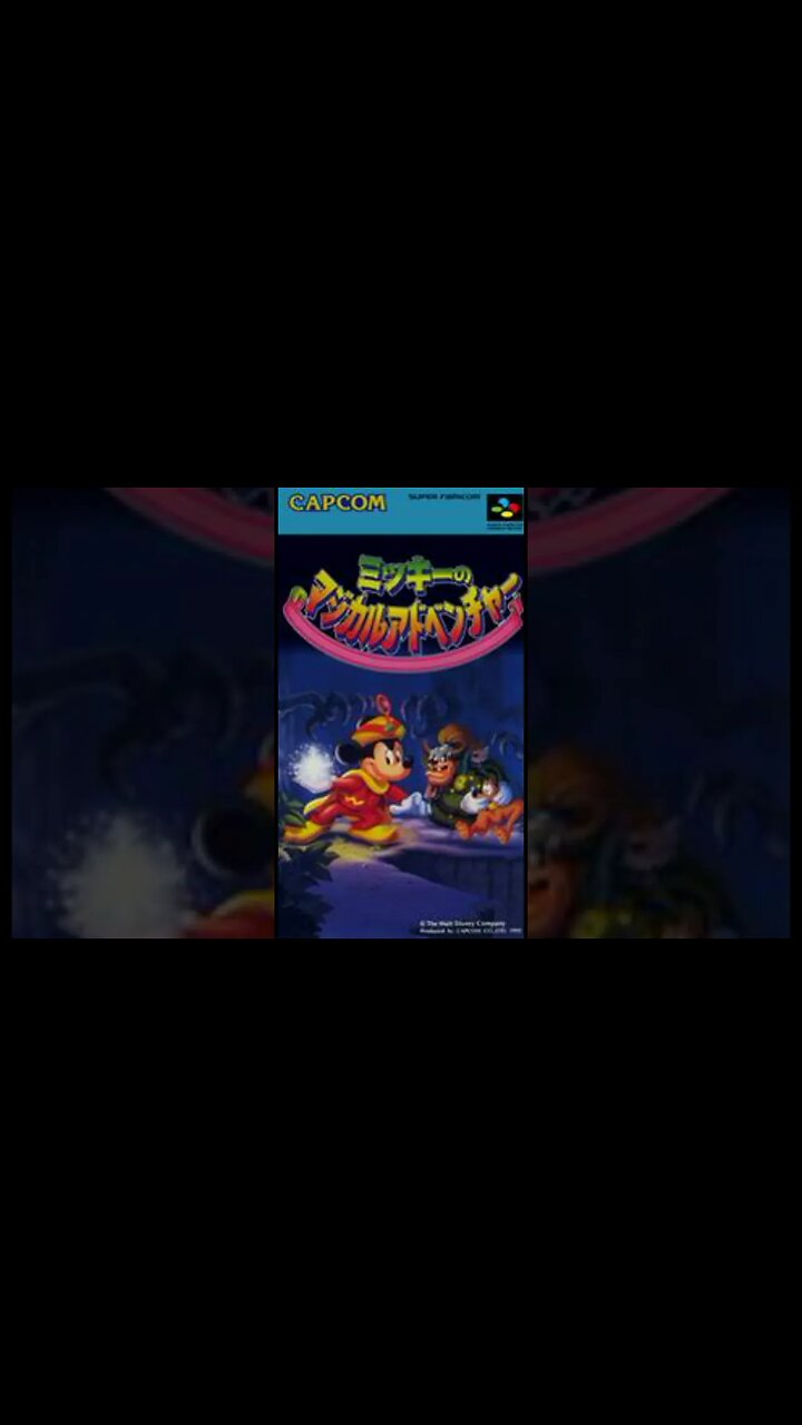 The Magical Quest Starring Mickey Mouse-SUPER NINTENDO -ORIGINAL SOUND ...