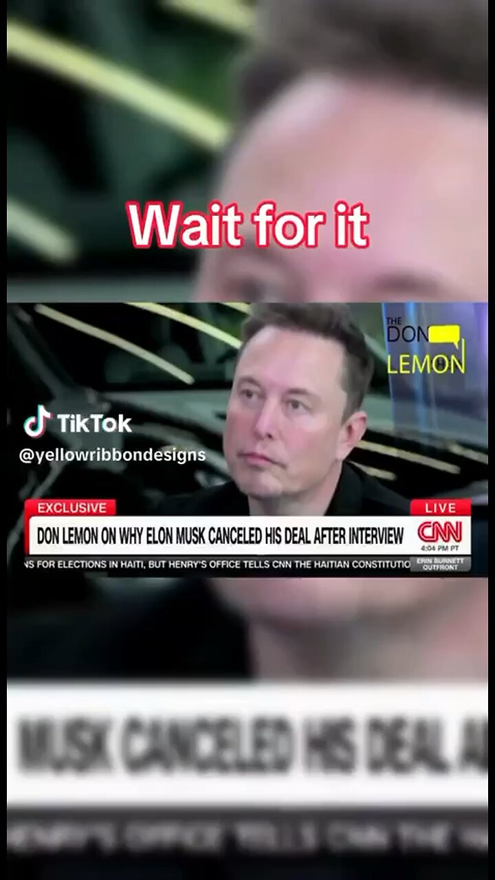 Tell CNN How You Really Feel Elon! Let It Rip!