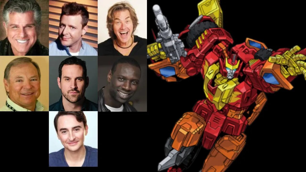 Animated Voice Comparison- Hot Rod (Transformers)