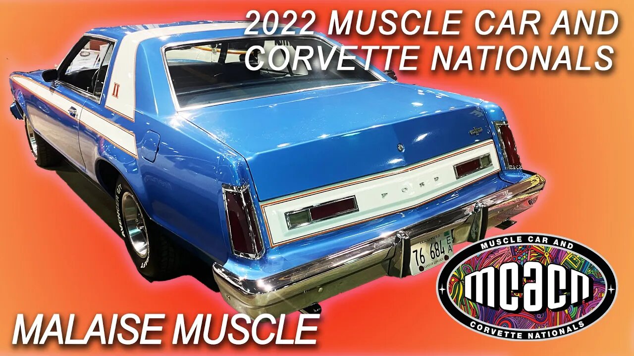 Malaise Era Muscle - 1970s and 1980s cars at the 2022 Muscle Car and ...
