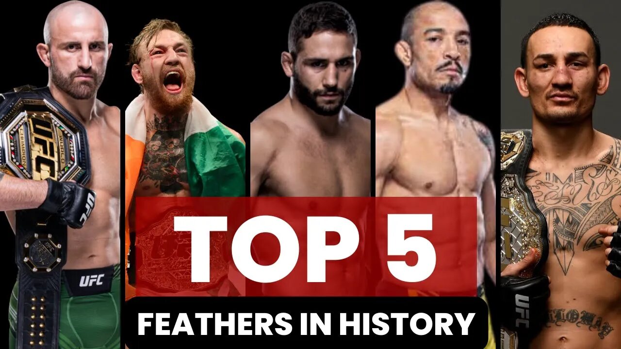Top 5 Featherweights In MMA History (Of All Time) | Volaknovski, Conor ...