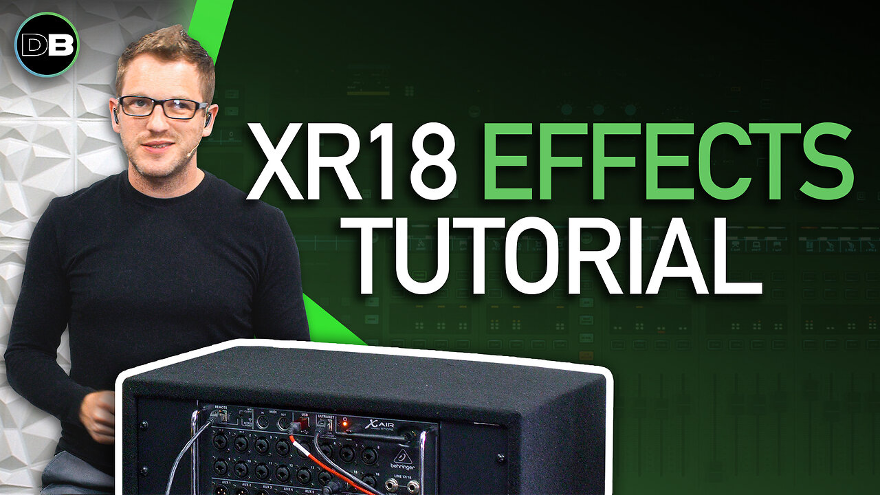 Using Insert Effects on the Behringer XR18 - Behringer XR18 Effects ...