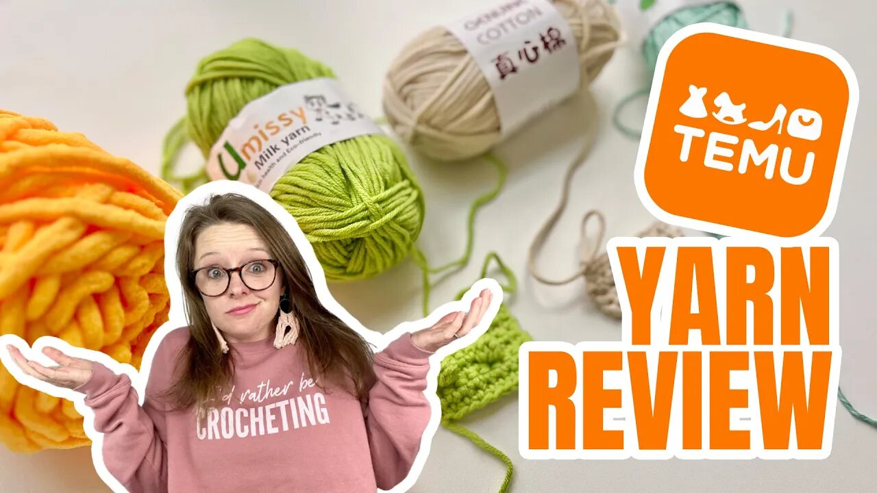 Is Temu Yarn Worth the Hype? 🧶 My honest yarn review of 4 Temu Yarns