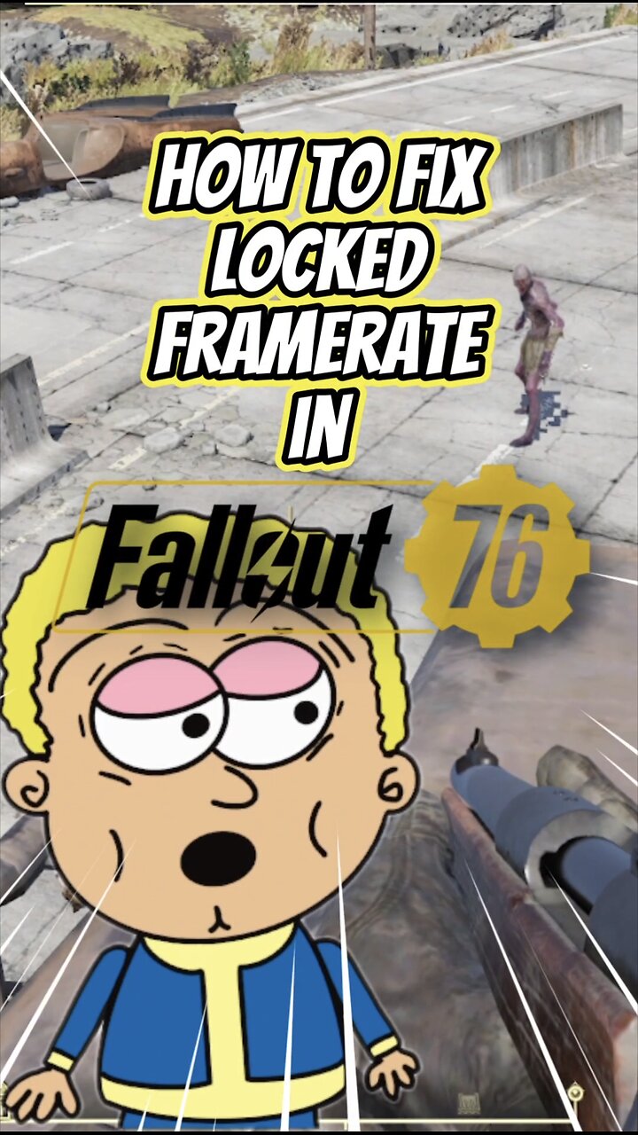 How to fix your Framerate in Fallout 76 #fallout76 #gaminh